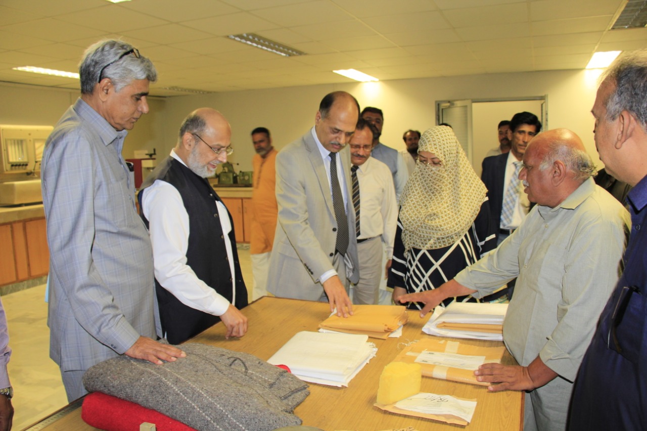 Federal Secretary visit PSQCA Complex Karachi